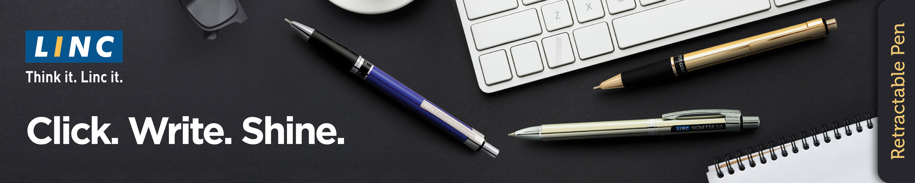 Amazon.in: LINC: Retractable Pen