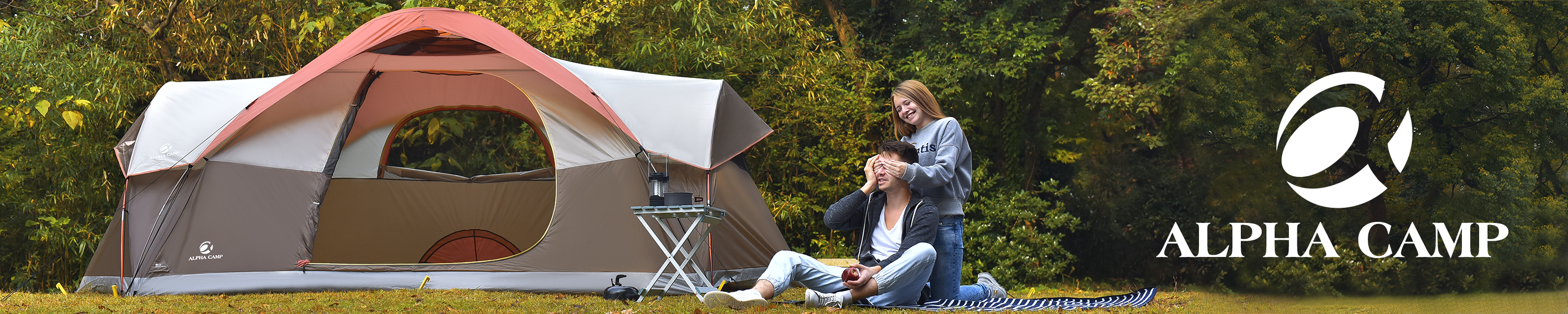 Amazon.com: ALPHA CAMP: Camping Tent