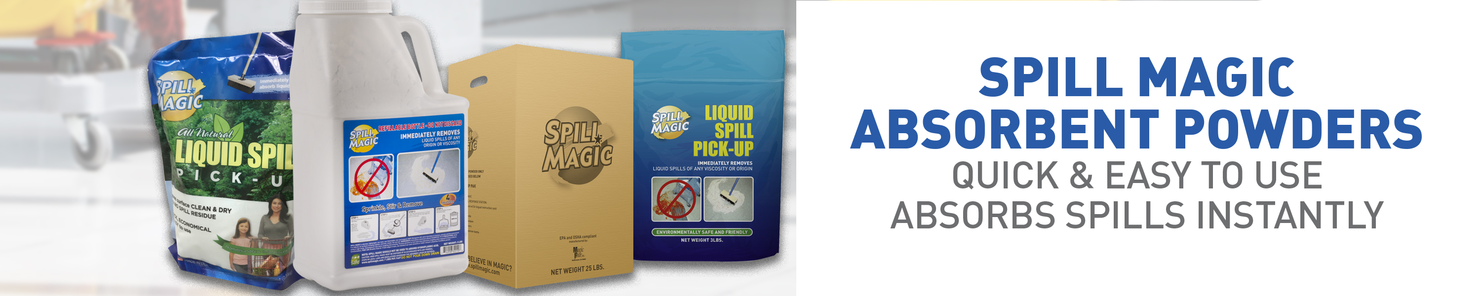 Amazon.com: Spill Magic: Absorbent Powders