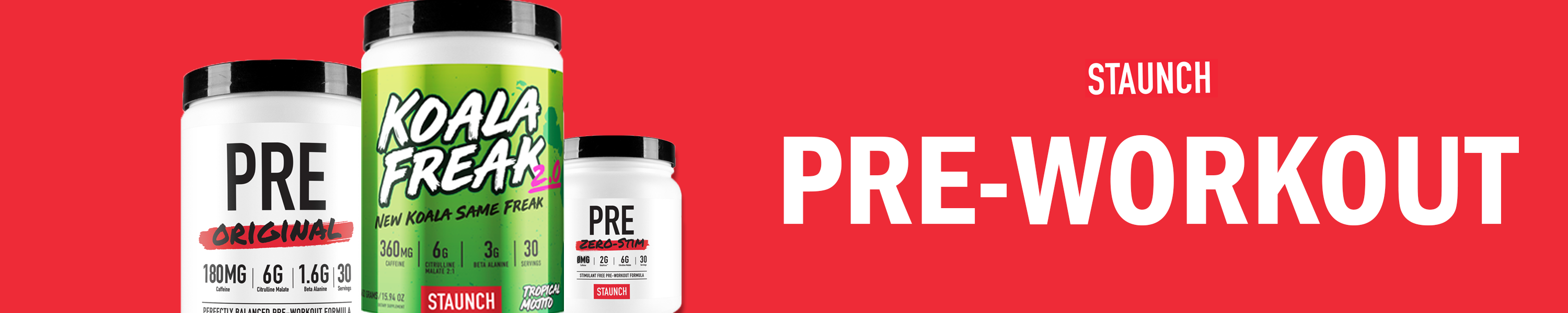 Amazon.com: STAUNCH: Pre-Workout