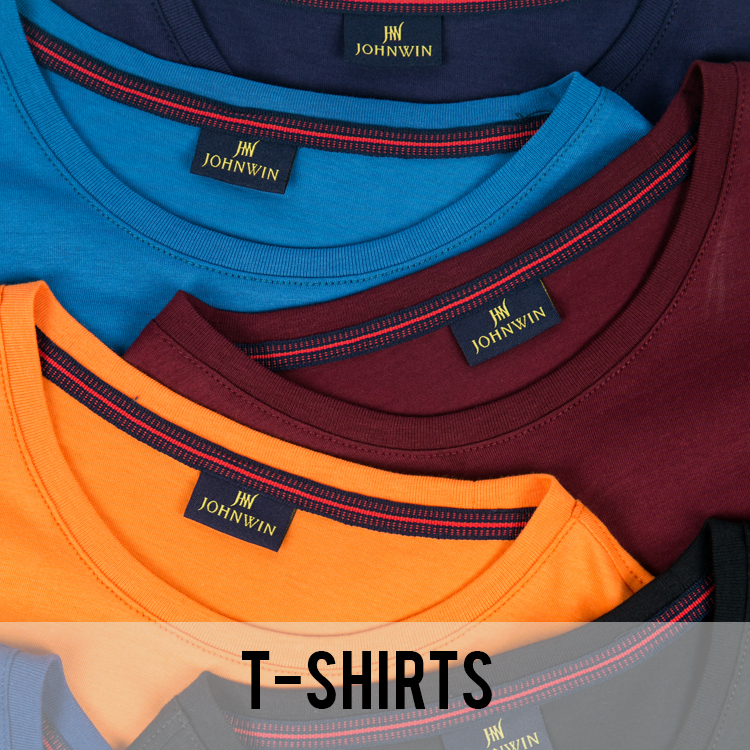 Amazon.com: JOHNWIN: Crew Neck T-Shirt