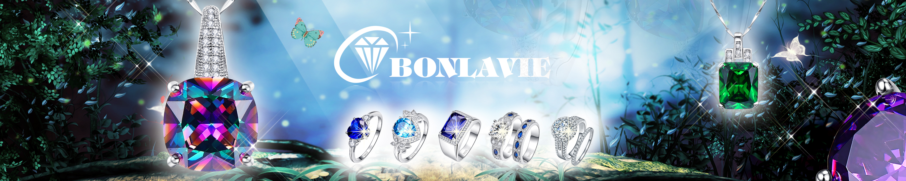 Amazon.com: BONLAVIE: Rings