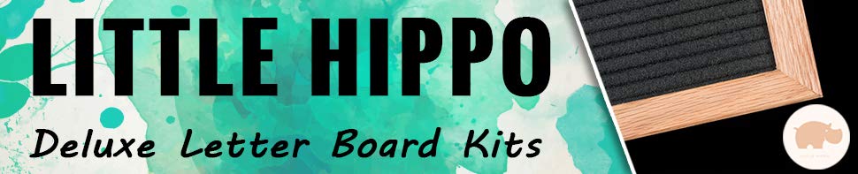 Amazon.com: Little Hippo: Letter Boards