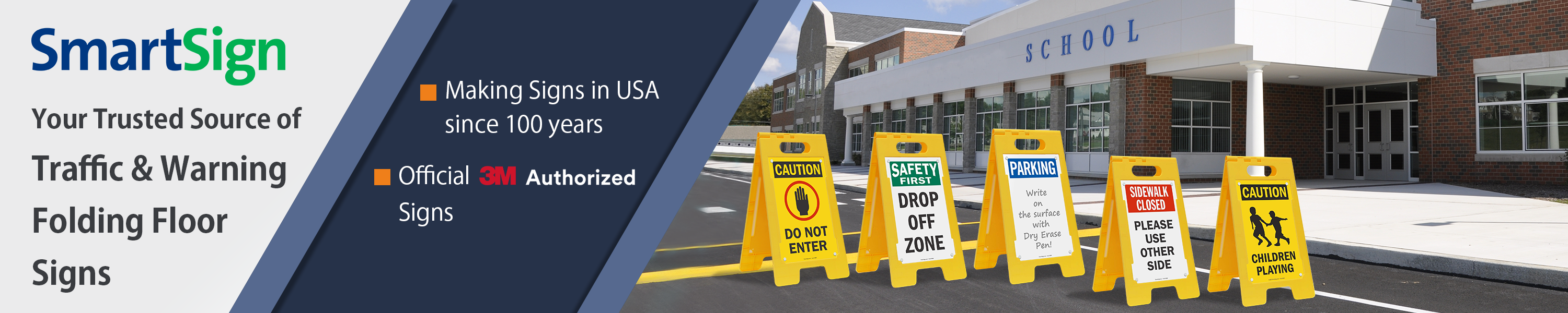 Amazon.com: SmartSign: Traffic/Warning Folding Floor Signs