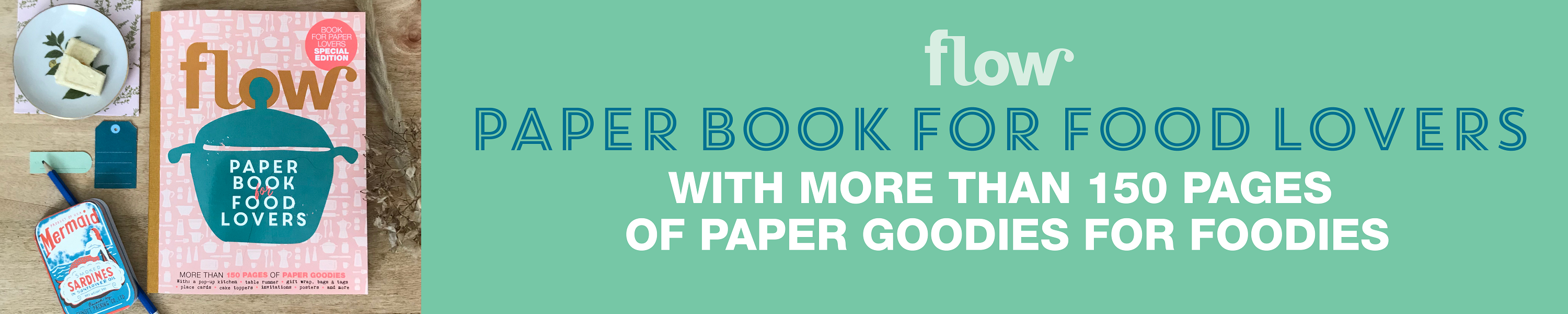 Amazon.com: Flow Magazine: Paper Book for Food Lovers