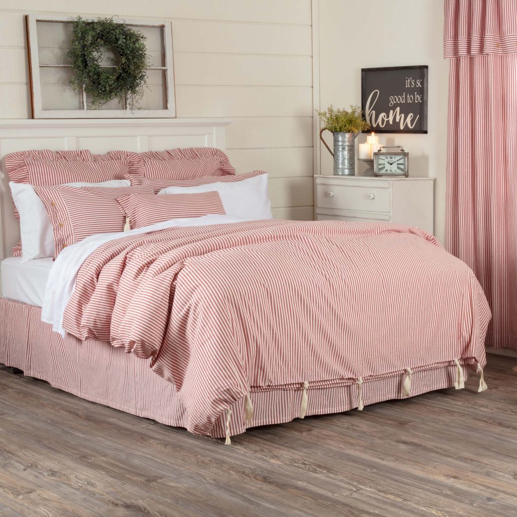 Amazon.com: Piper Classics: Farmhouse Ticking Red