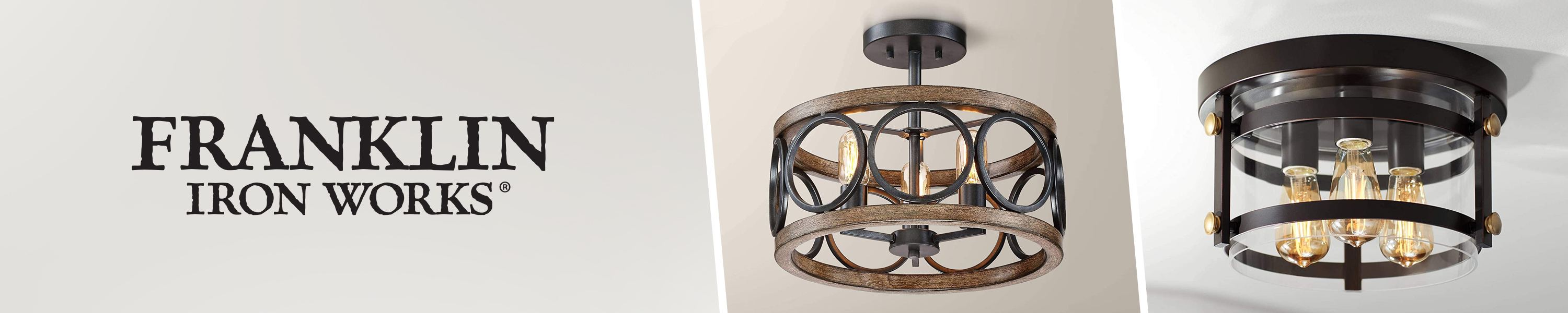 Amazon.com: Franklin Iron Works: Ceiling Lights