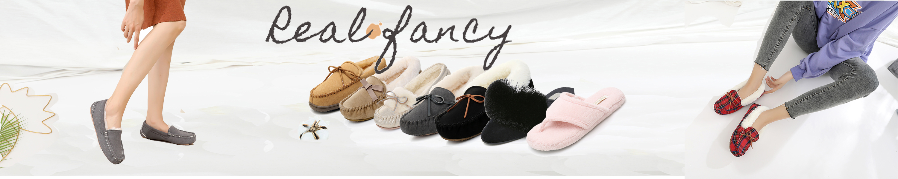 Amazon.com: Real Fancy: Moccasin&Slippers