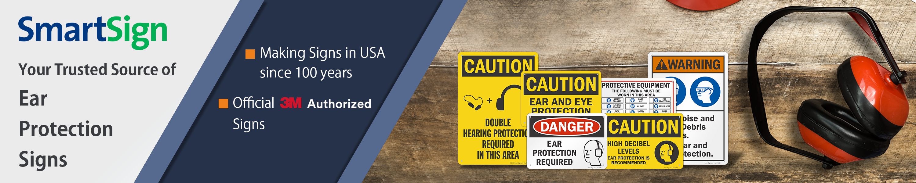 Amazon.com: SmartSign: Ear Protection Signs