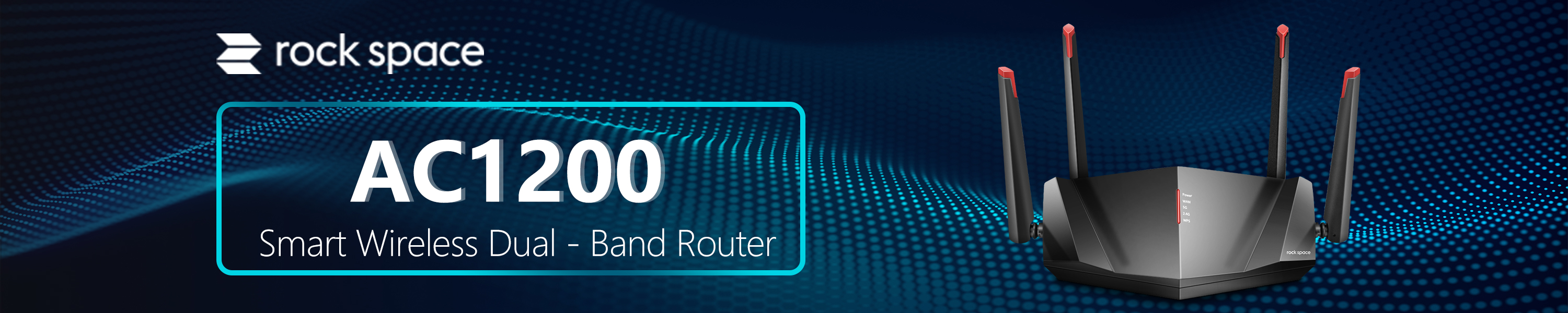 Amazon.com: rockspace: AC1200 WiFi Router