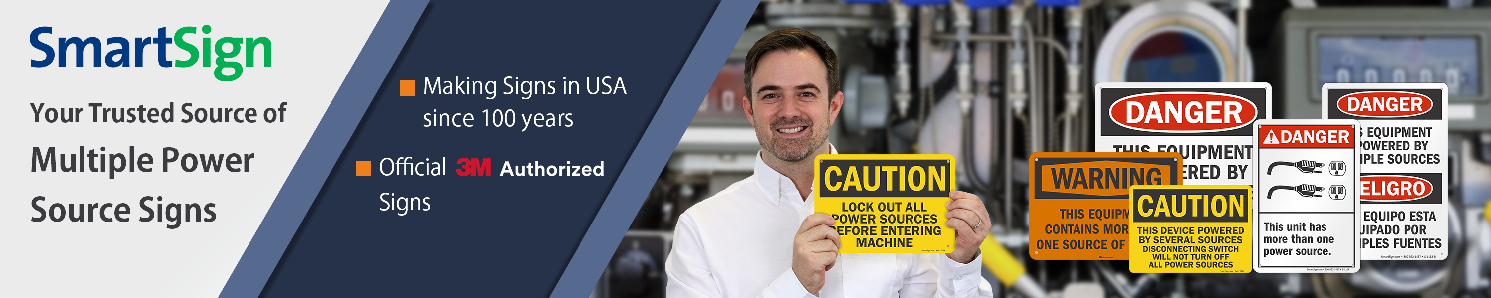 Amazon.com: SmartSign: Multiple Power Source Signs