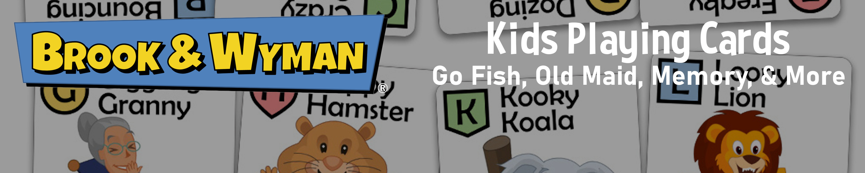 Amazon.com: Brook & Wyman: Kids Playing Cards