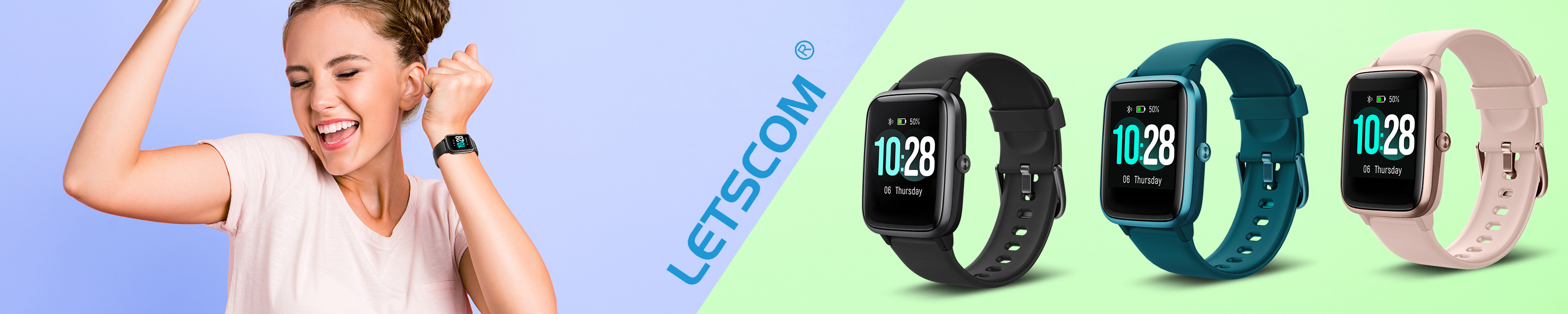 Amazon.com: LETSCOM: 205L-PK SMART WATCH