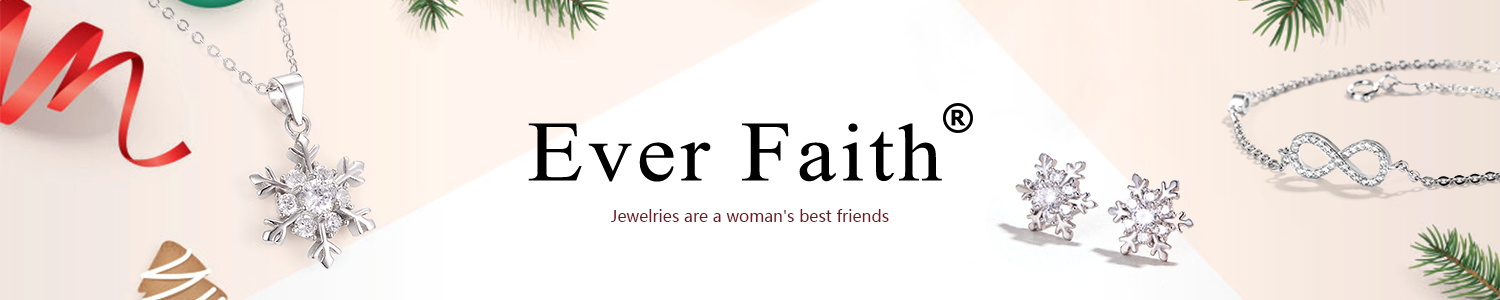 Amazon.co.uk: EVER FAITH: Necklaces