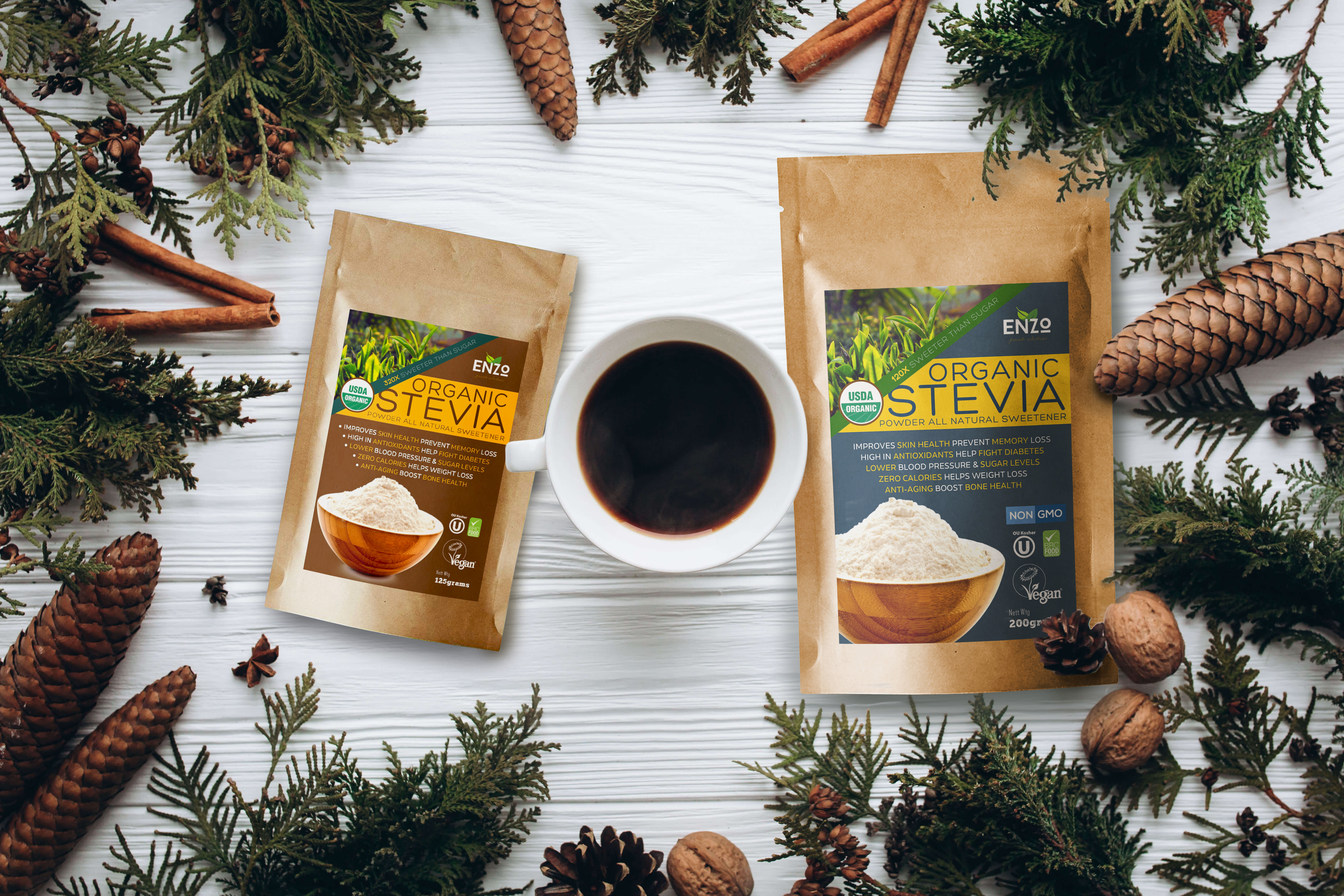 Amazon.com: Enzo's Private Selection: Organic Stevia Powder