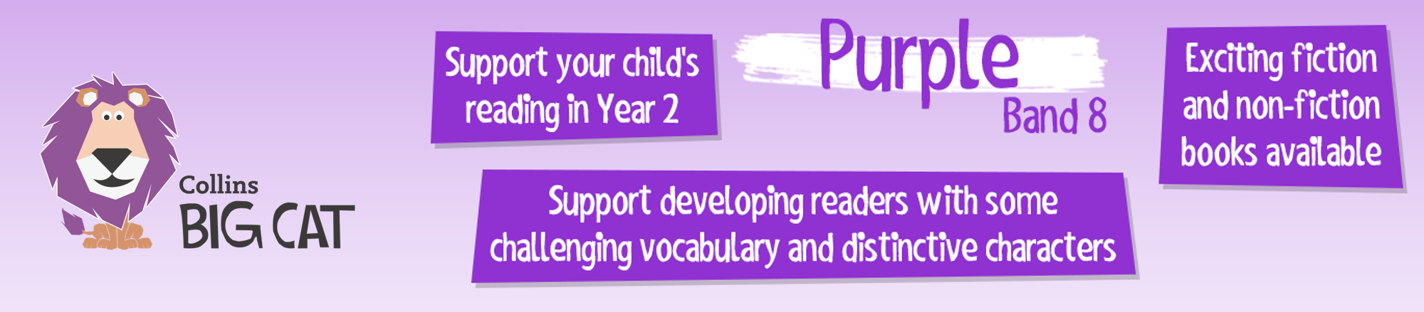 Amazon.co.uk: Collins Big Cat: Purple Band - Year 2/P3