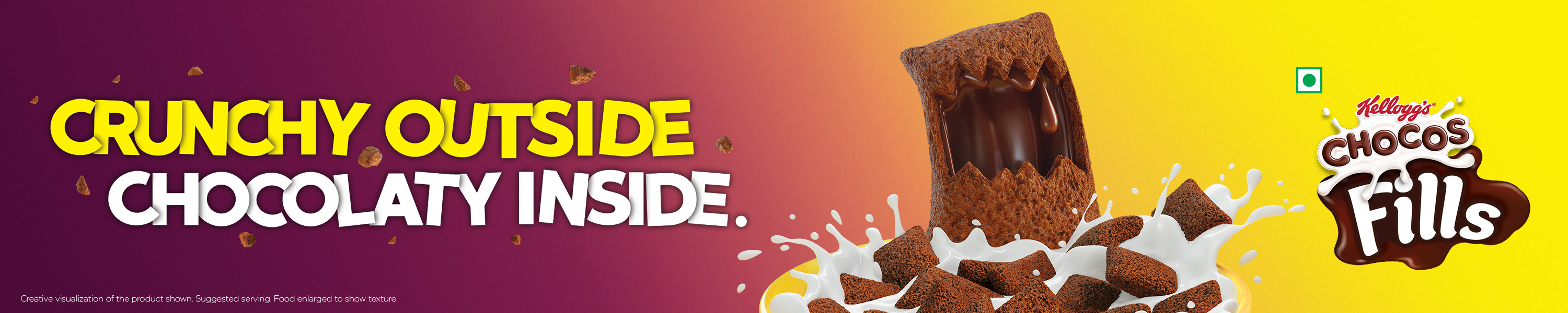 Amazon.in: Kellogg's: Chocos Fills