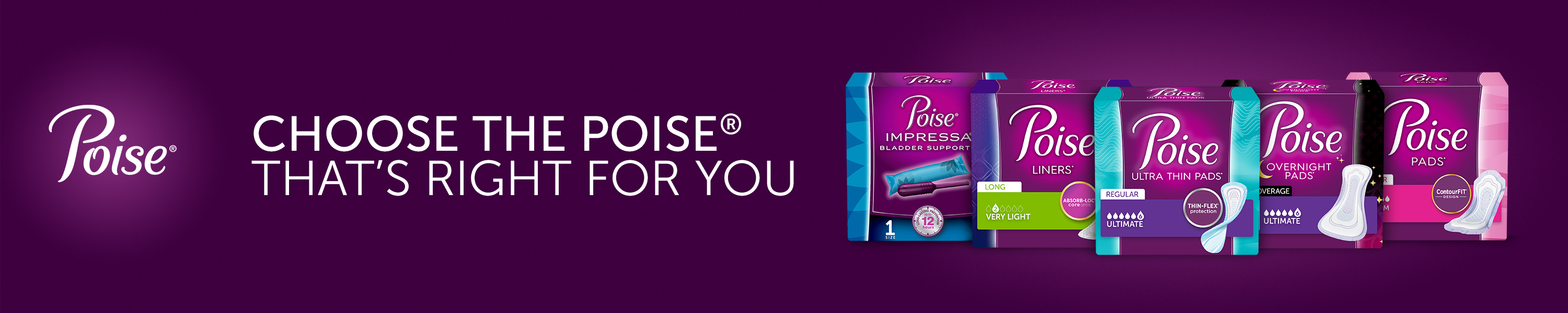 Amazon.com: Poise: NEW Active Collection