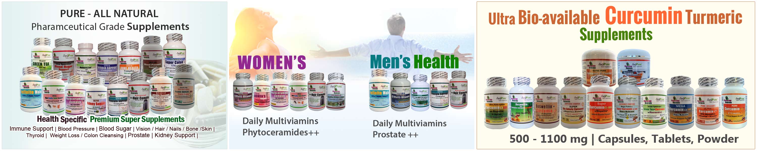 Amazon.com: Physician Naturals Ultra Pure Vitamins and Supplements: Buy ...