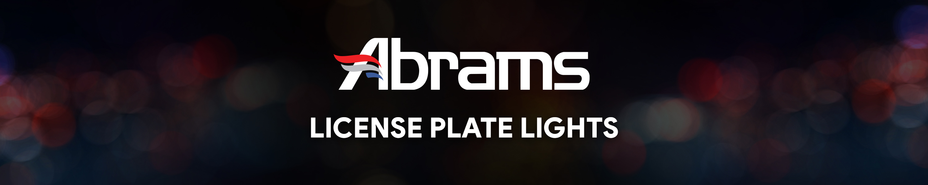 Amazon.com: Abrams: License Plate Lights