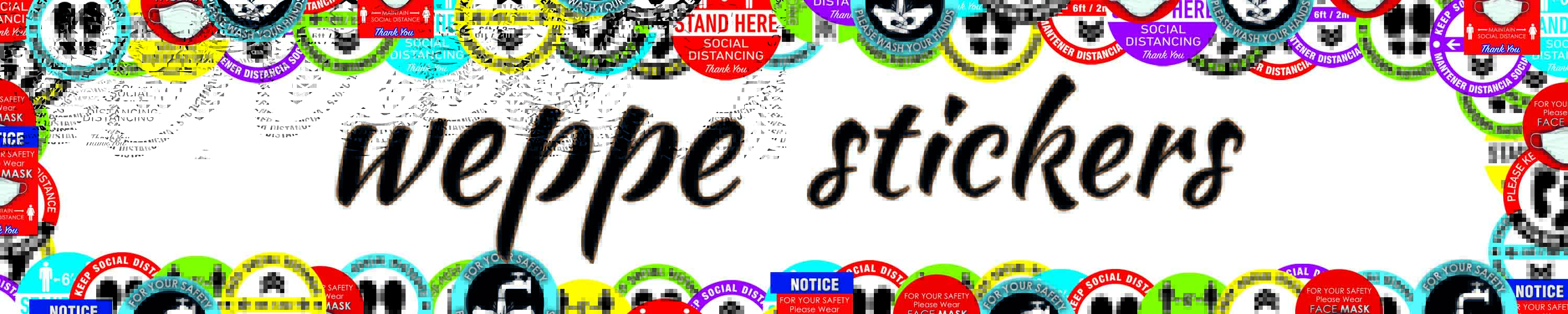 Amazon.com: WEPPE STICKERS: Mask Sticker