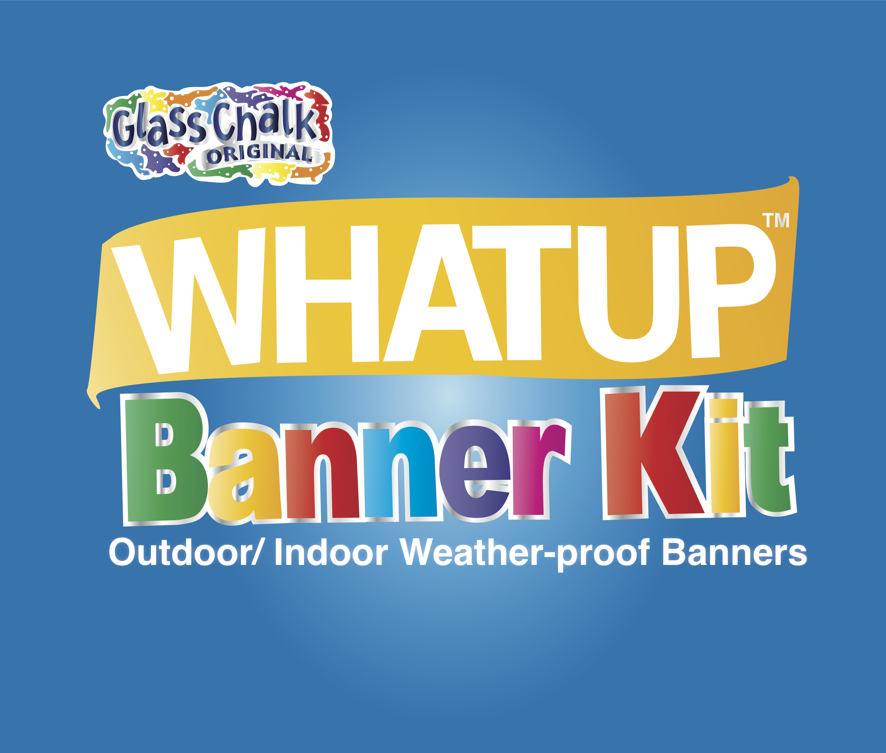 Amazon.com: Glass Chalk: WHATUP Banner Kit