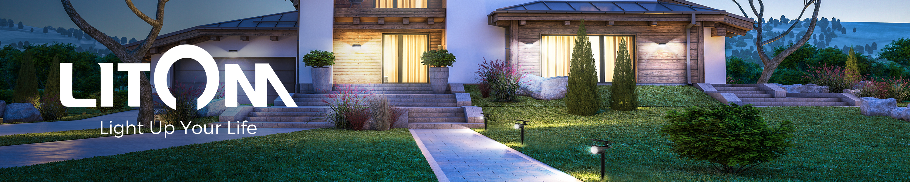 Amazon.com: LITOM: Solar Landscape Lights