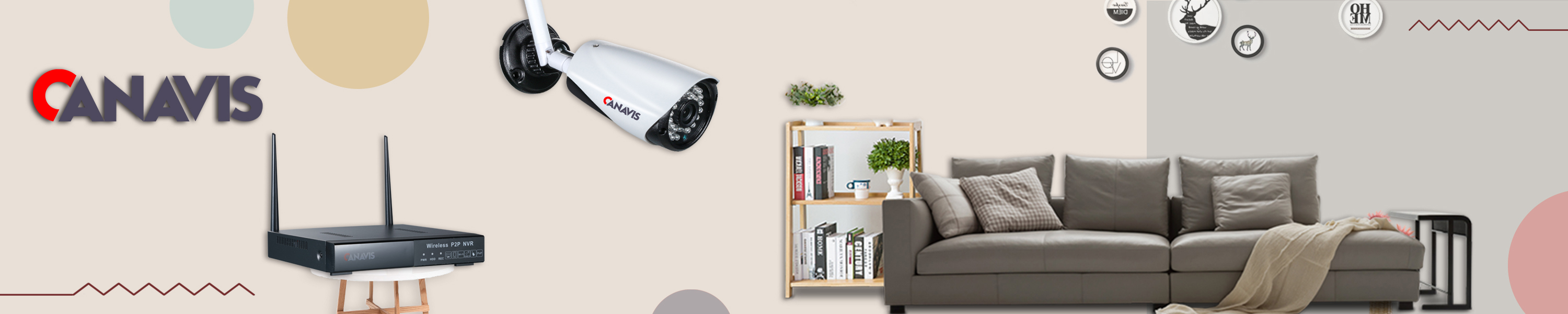 Amazon.com: CANAVIS: Wireless Security Cameras System