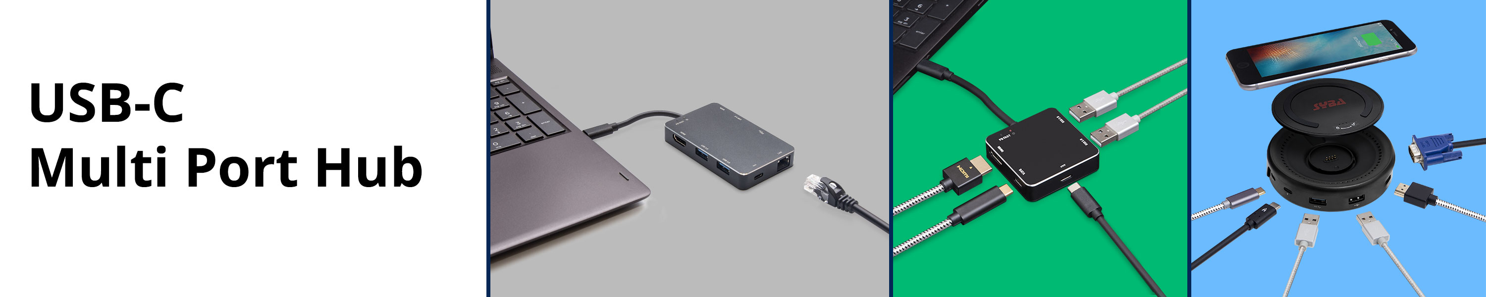 Amazon.com: Syba: USB-C Multi Port Hub