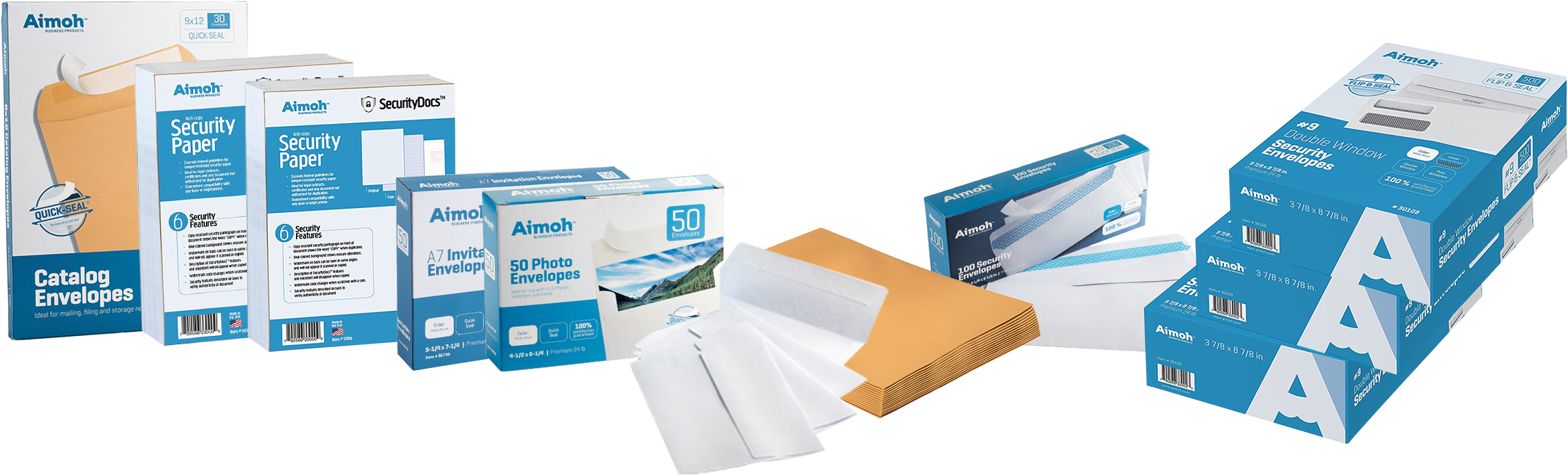 Amazon.com: Aimoh: Non Window Envelopes