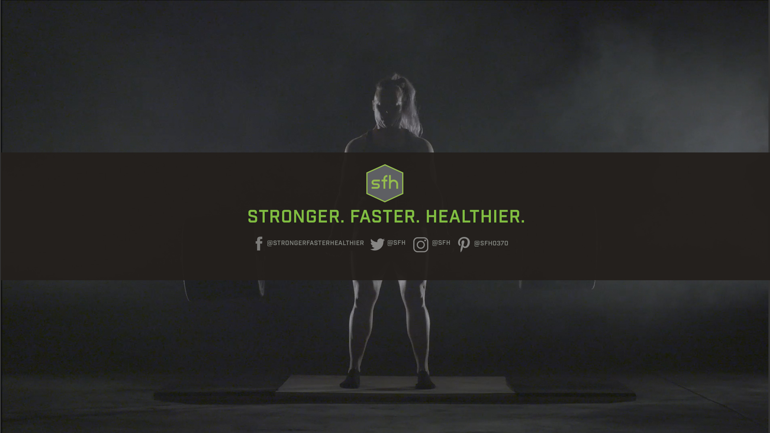 Amazon.com: Stronger Faster Healthier (SFH)
