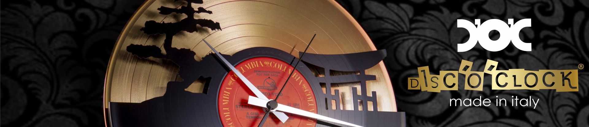 Amazon.de: DISCOCLOCK: Rahmen für Schallplatten