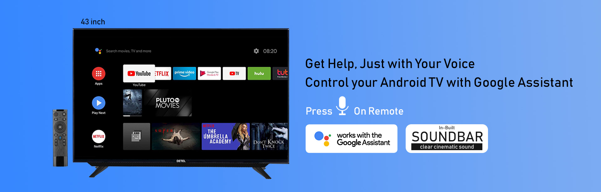 Amazon.in: DETEL: Detel TV