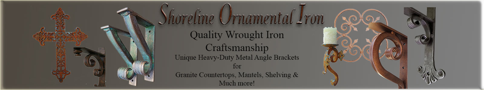 Amazon.com: Shoreline Ornamental Iron: Most Affordable Iron Brackets