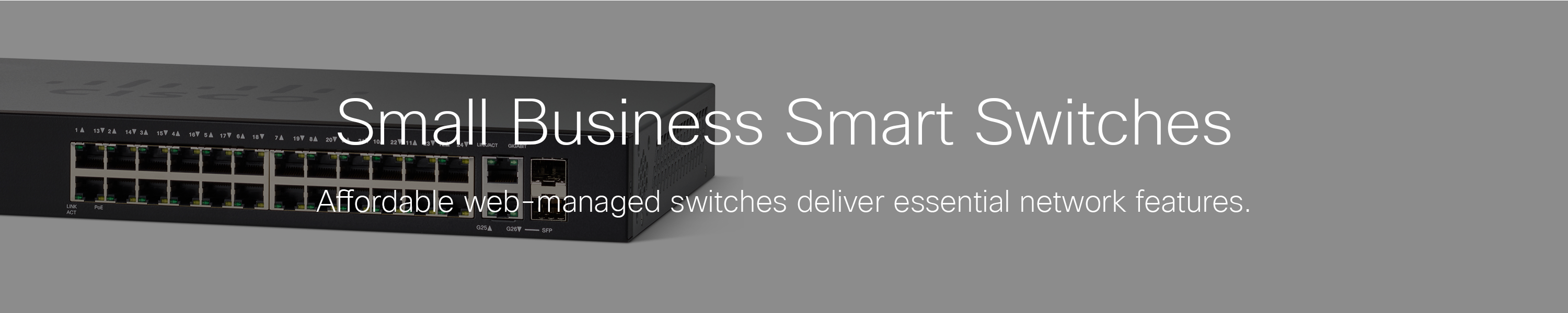 Amazon.com: Cisco Small Business Networking Solutions: Smart Switches