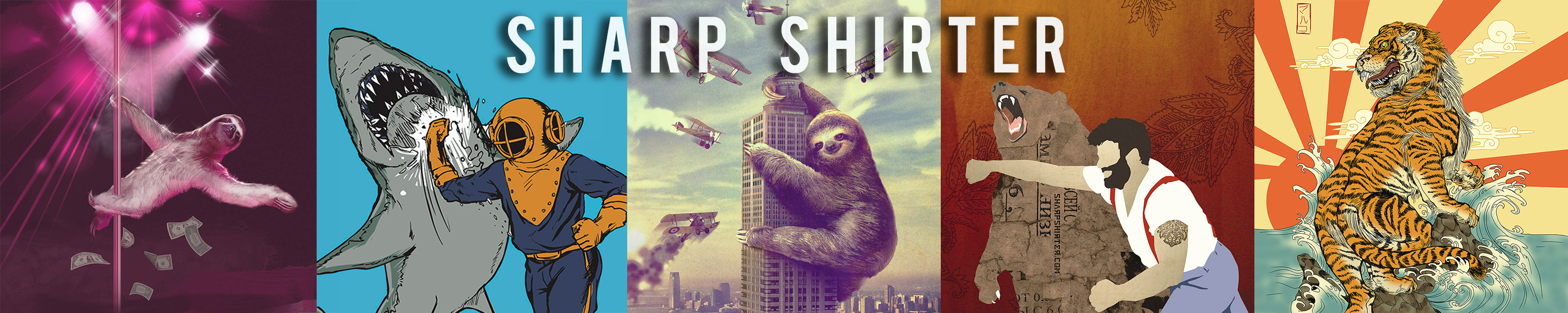 Amazon.com: Sharp Shirter: SHOWER CURTAINS