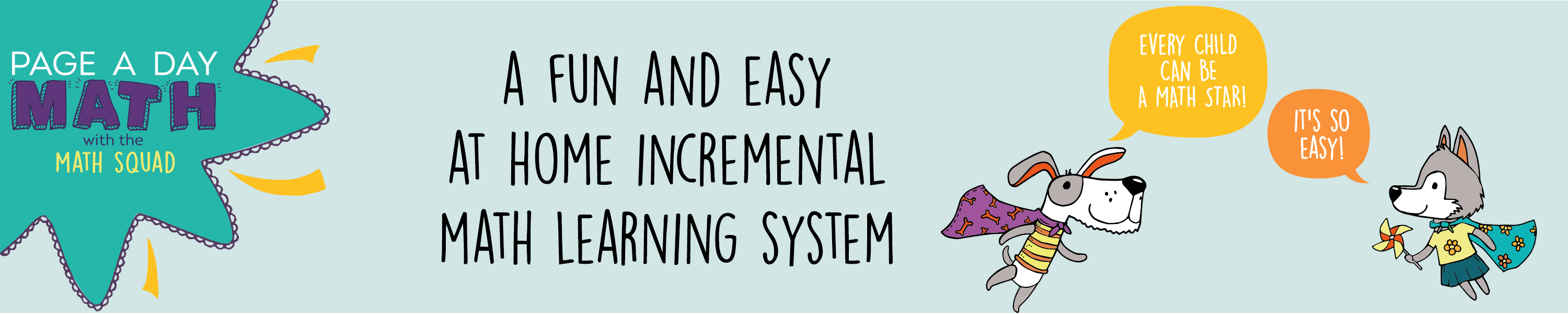 Amazon.com: PAGE A DAY MATH WITH THE MATH SQUAD: ADDITION AND COUNTING KIT