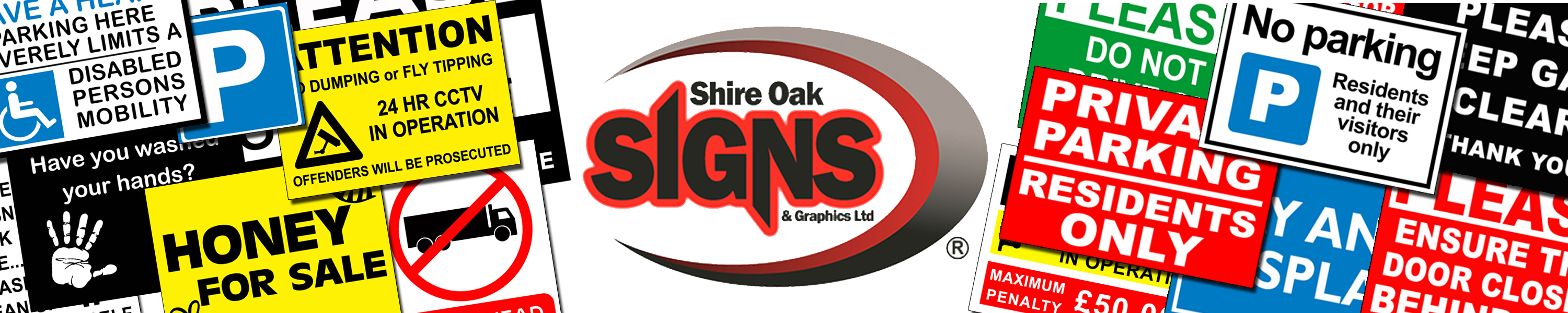 Amazon.co.uk: Shire Oak Signs & Graphics Ltd