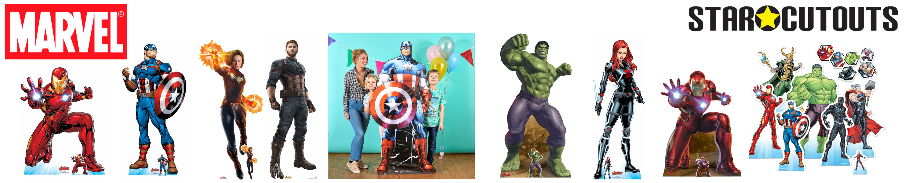 Amazon.co.uk: Star Cutouts Marvel Cardboard Cutouts