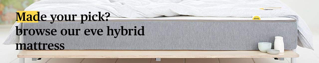 Amazon.co.uk: eve Mattress: Hybrid Mattress