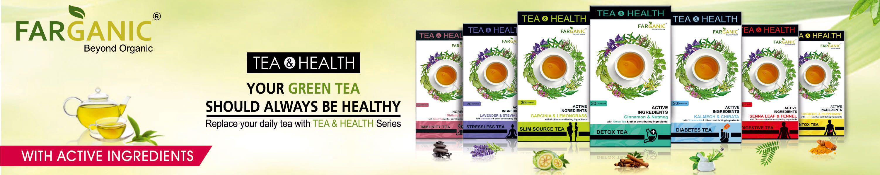 Amazon.in: FARGANIC: Green Tea