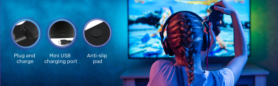 Amazon.co.uk: PICTEK: PS4 Controller and Charger