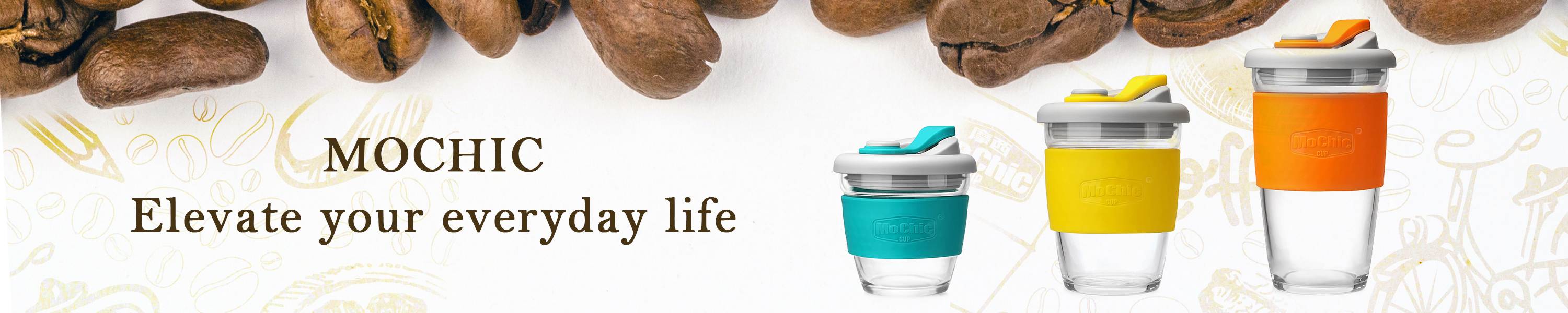 Amazon.com: MOCHIC CUP: GLASS&COFFEE CUP