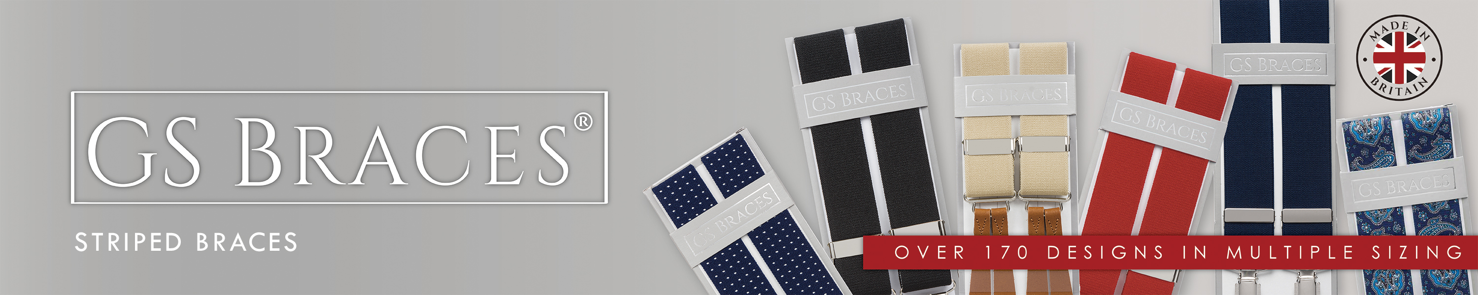 Amazon.co.uk: GS BRACES: Striped Braces