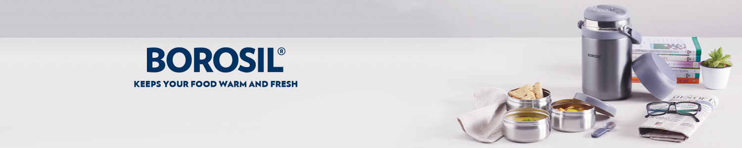 Amazon.in: BOROSIL: Stainless Steel Lunch Boxes