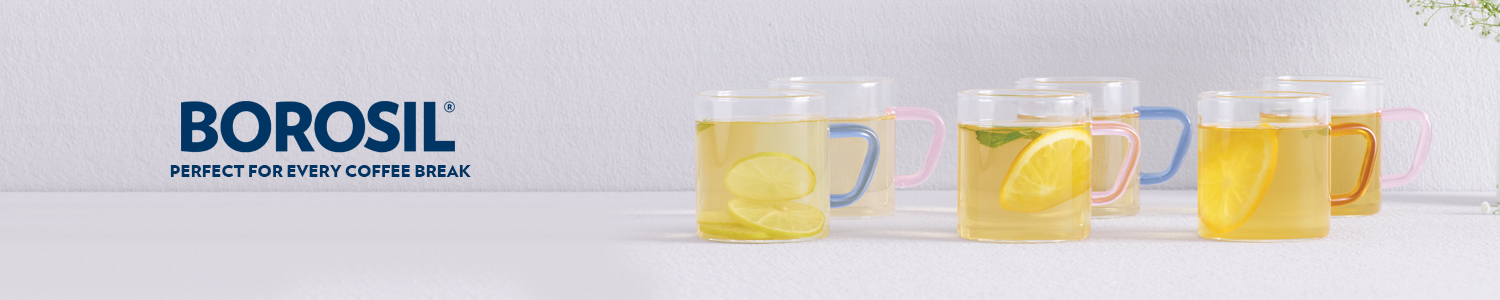 Amazon.in: BOROSIL: Borosilicate Glass Cups & Mugs
