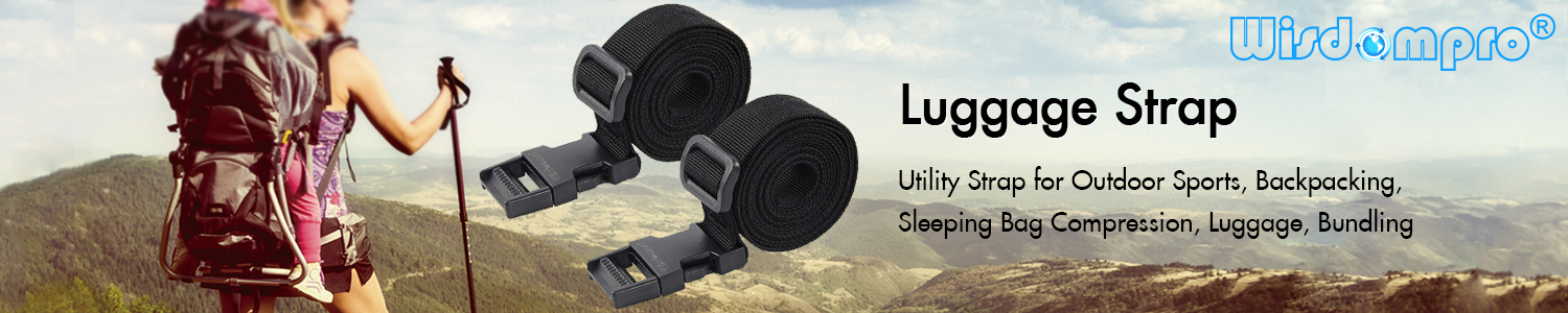 Amazon.com.br: Wisdompro: Luggage Strap