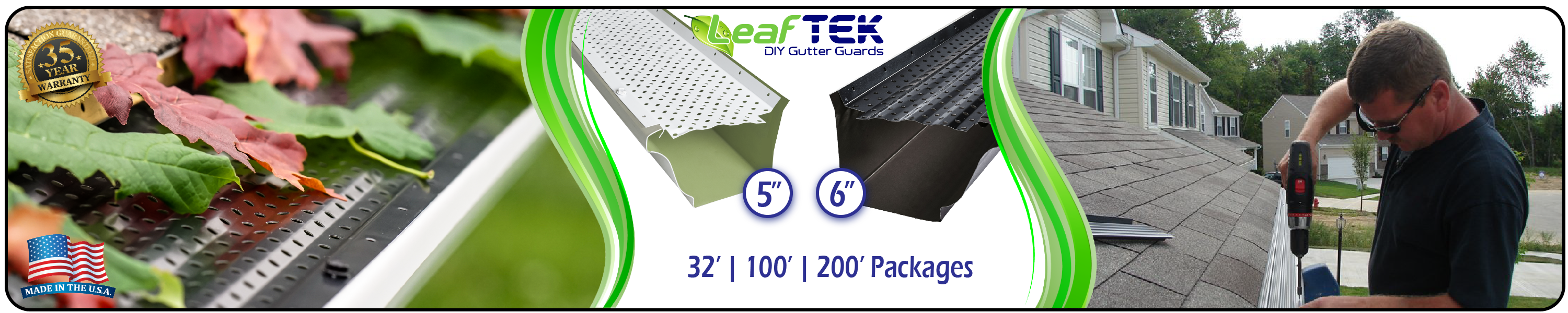 Amazon.com: LeafTek DIY Gutter Guards