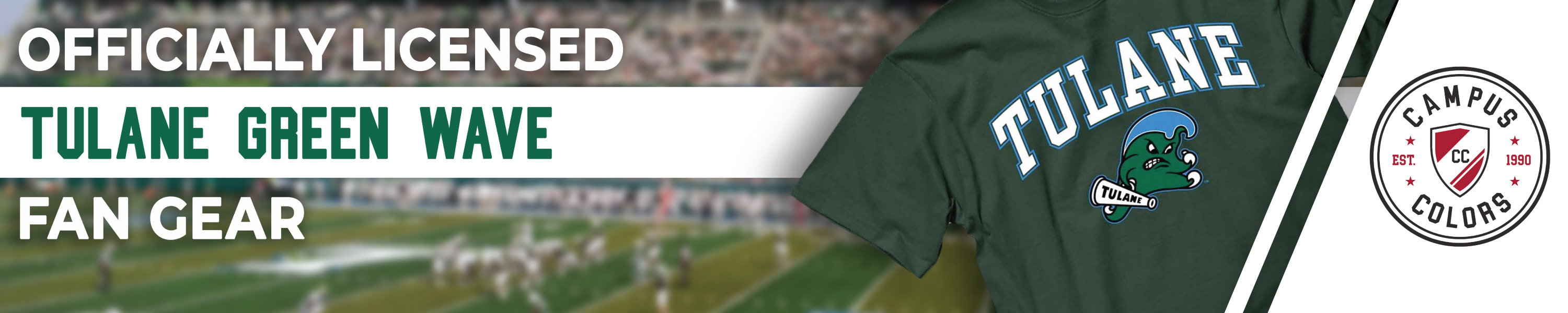 Amazon.com: Campus Colors: Tulane Green Wave