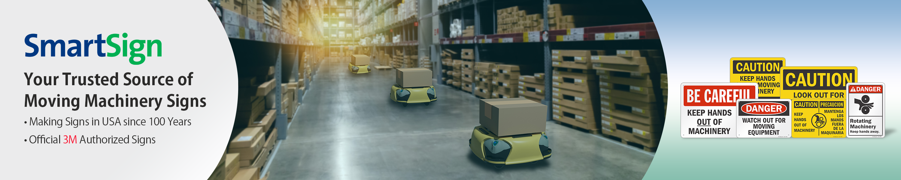 Amazon.com: SmartSign: Moving Machinery Signs